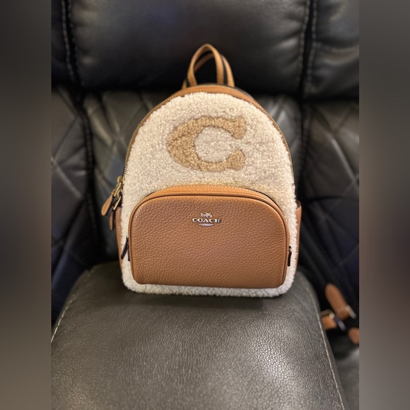 Coach | Bags | Coach Sherpa Mini Court Backpack | Poshmark
